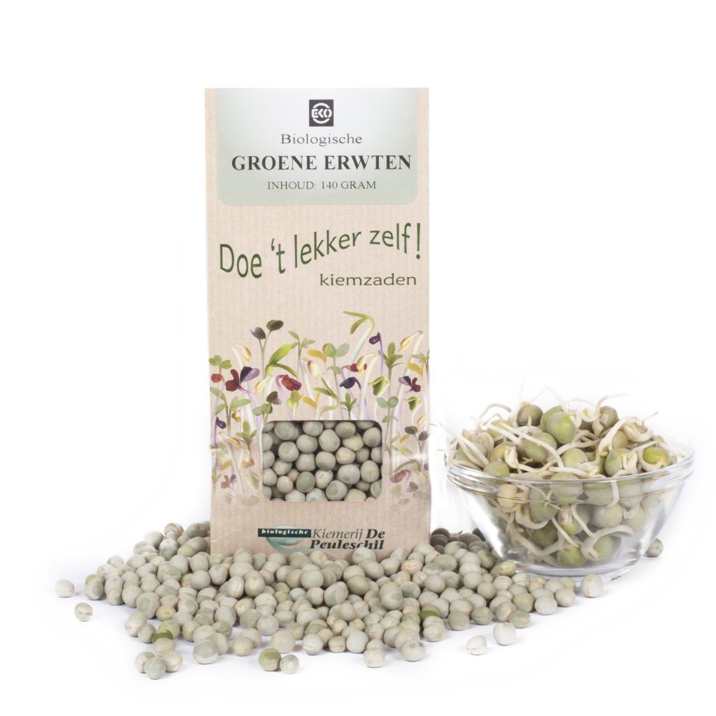 Groene erwt - Rauw Naakt en Gezond