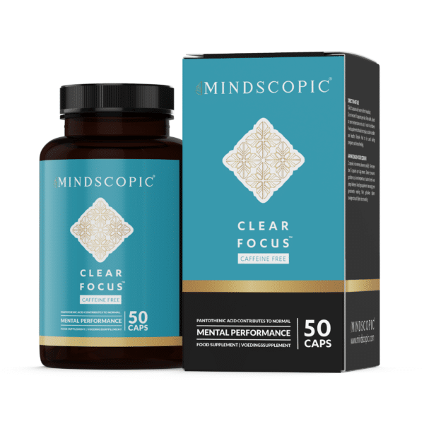 Clear Focus Caffeinevrij - Mindscopic - Rauw Naakt en Gezond