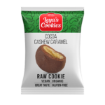 Leya's Cookies Biologische Raw Cacao Cashew Caramel Cookie 25 Gram ...